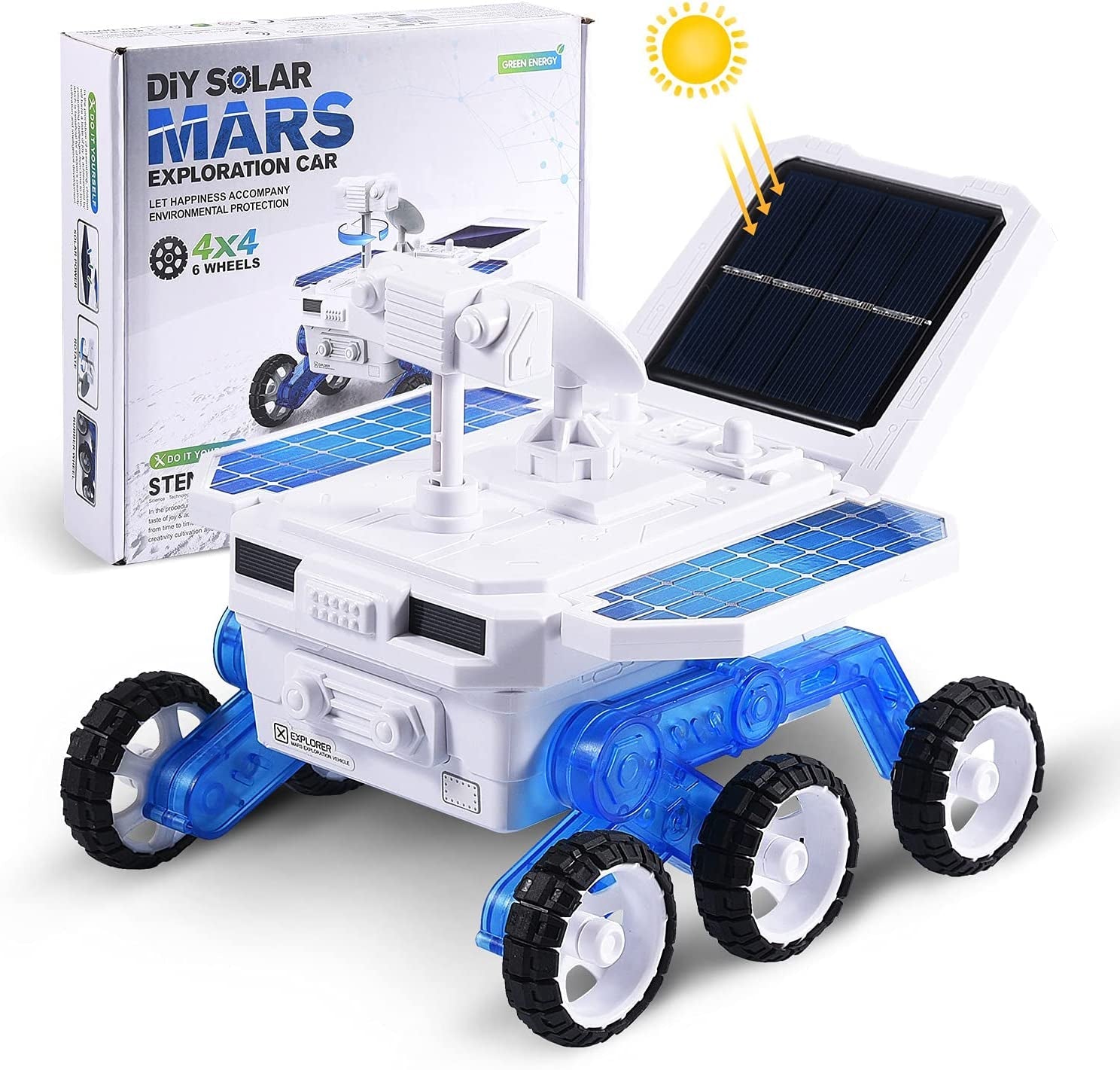 Skorter | Mars Rover Building Toy Set DIY Education Science Robotic DI ...